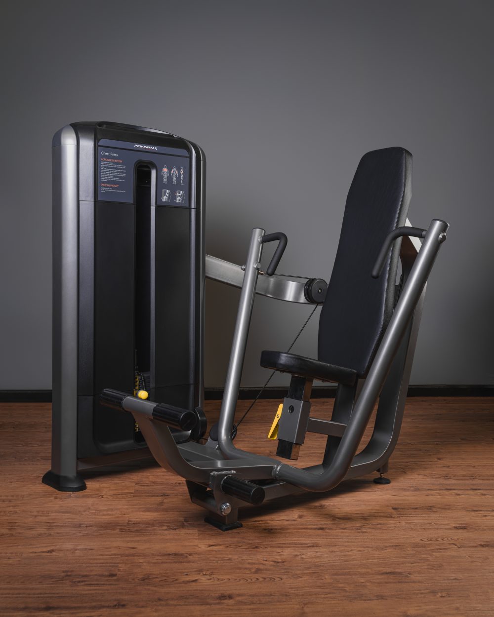 Press de pecho vertical Powermax | Aparatos para Gimnasio | Equipos ...