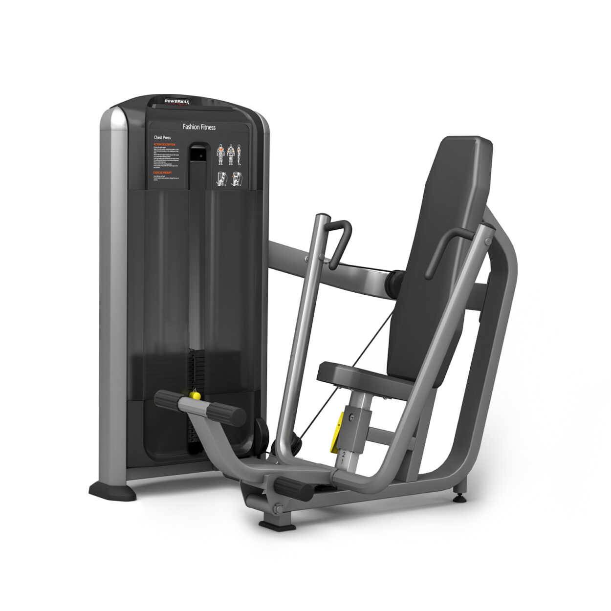 Press de pecho vertical Powermax | Aparatos para Gimnasio | Equipos ...